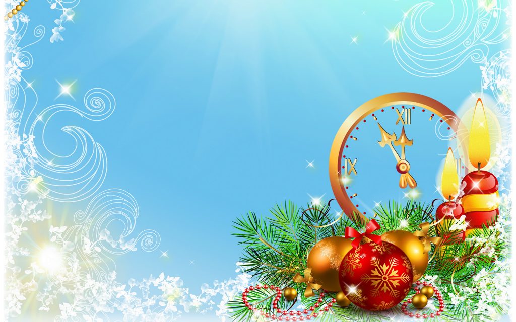 Красивые шаблоны для новогодних открыток 2026